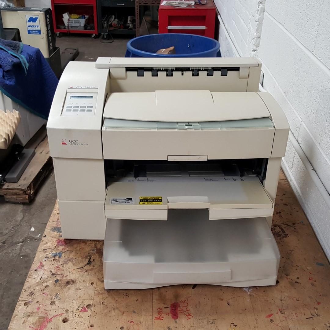 Lot #66: GCC Elite XL 20 PPM Printer/Platemaker - WireBids
